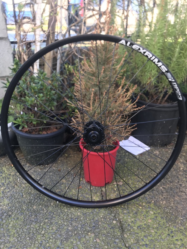 Alex Rims DP23 Front Wheel, 27.5, 15mm TA x 100mm For Sale