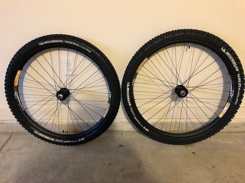 2019 29" DT Swiss rims on Chris King hubs and tires For Sale