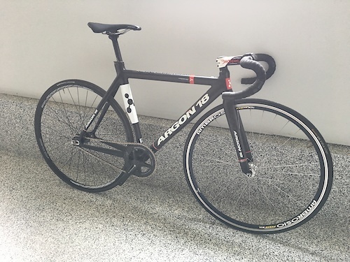 Argon 18 Electron Track Bike For Sale