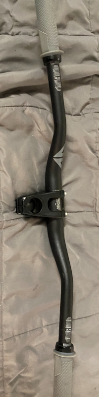 2020 Ride Alpha (Commencal) Ride 35mm Bars, Stem, and Grips For Sale