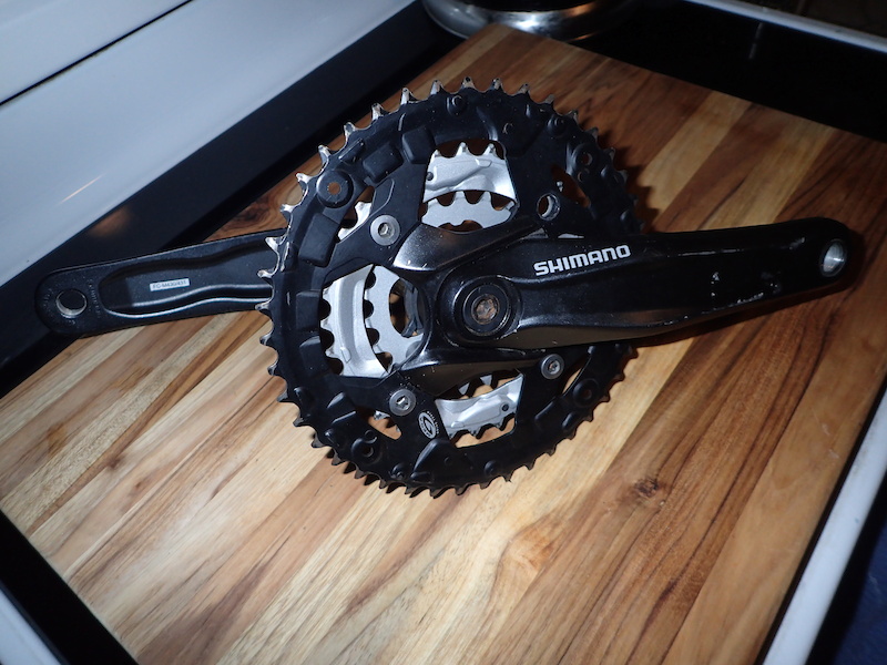 Shimano FC-M430 cranks and BB For Sale