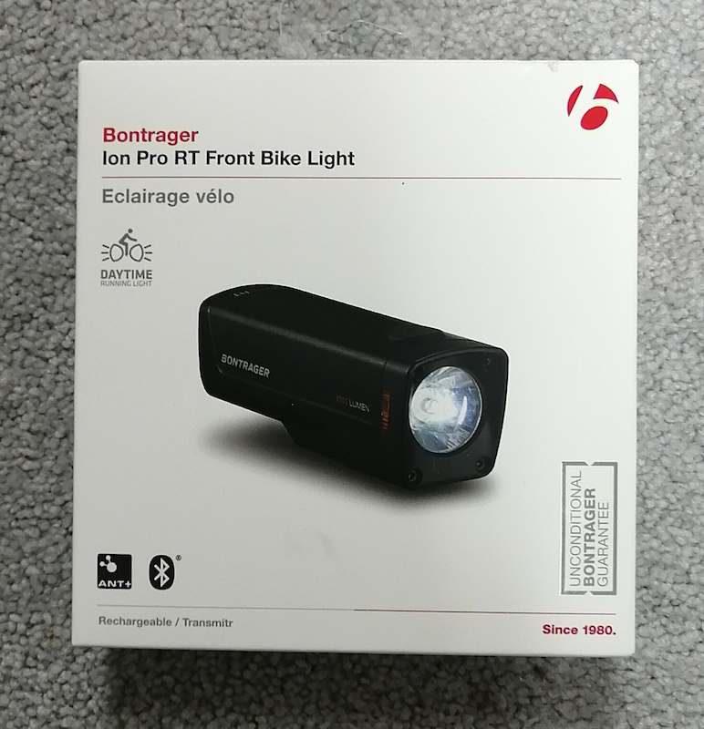 Bontrager Ion Pro RT Front Bike Light 1300 Lumens For Sale