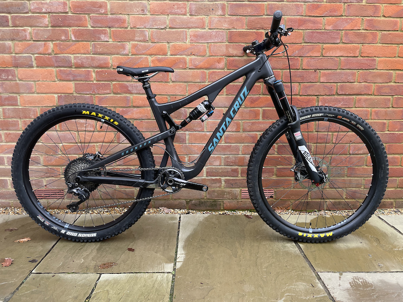 2017 Santa Cruz Bronson II CC - Medium - XT + Hope Tech 4's For Sale