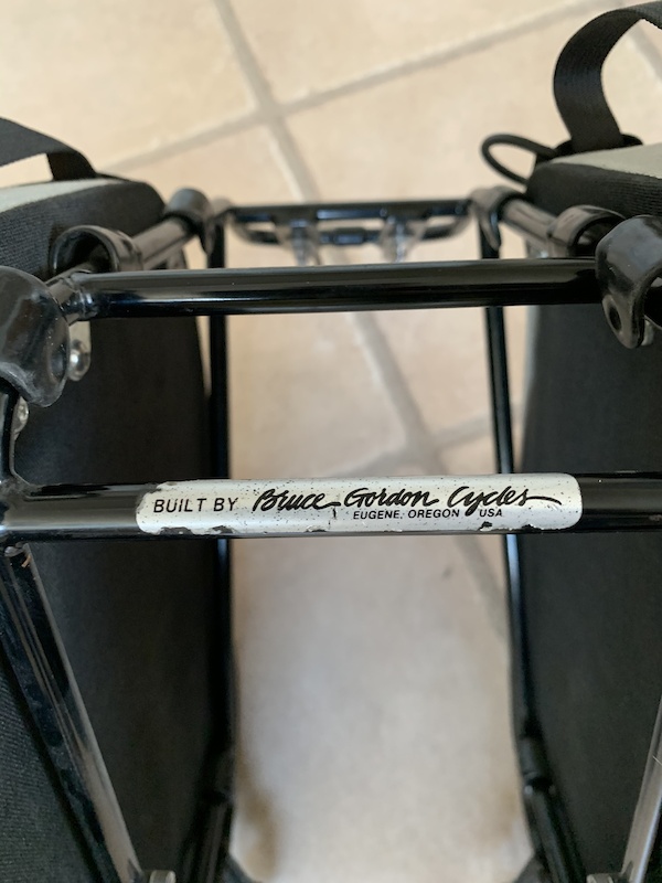 Robert Beckman Designs bags, Bruce Gordon rack For Sale