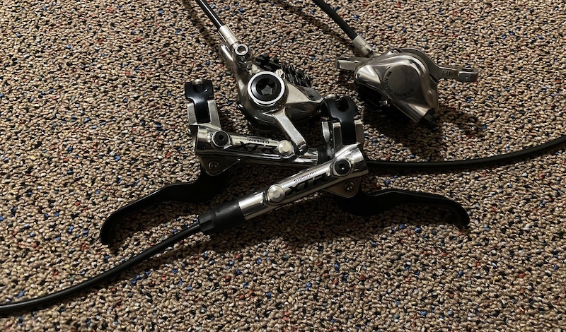 Shimano XTR m985 race brakes For Sale