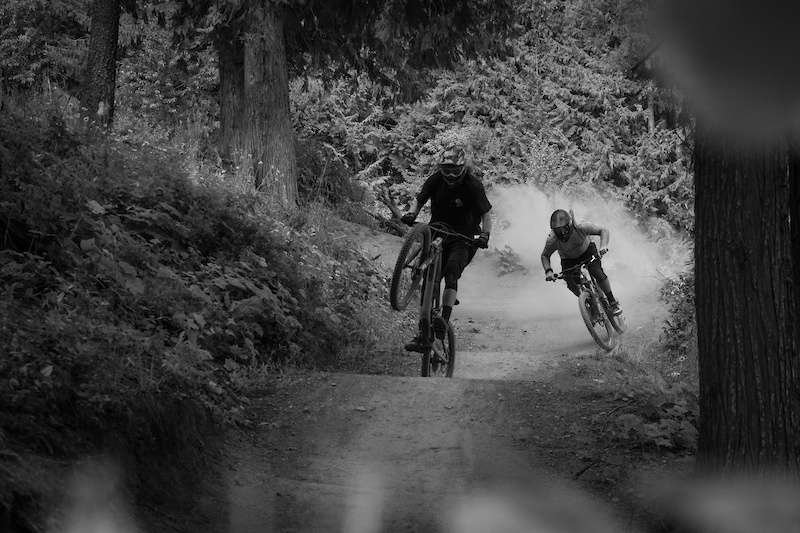 Mr. Berms Mountain Biking Trail - Fernie, BC