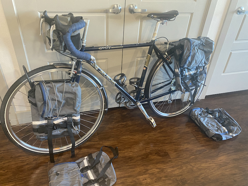 Touring Bike With Panniers For Sale at Spencer Weedon blog