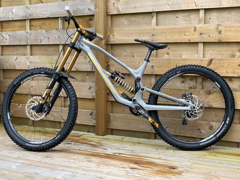 2020 Nukeproof Dissent (one of a kind) Gold Decals For Sale