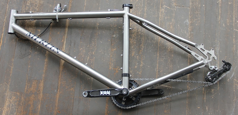 2003 Merlin XLM Titanium Disc Mountain Frame with Extras For Sale