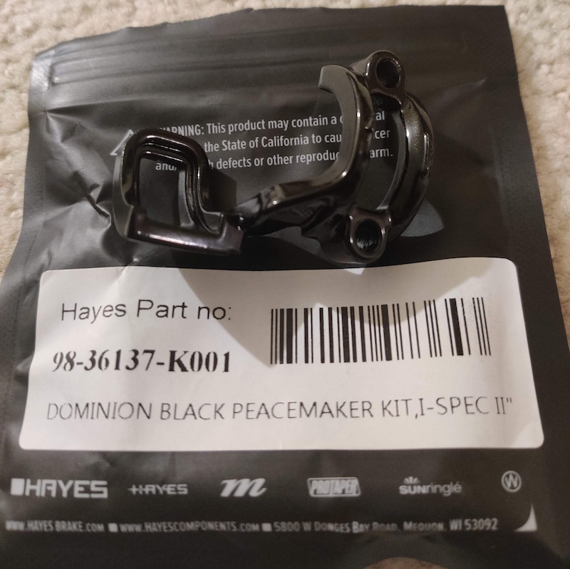 2021 Hayes Dominion Peacemaker I-spec EV / II adaptor For Sale