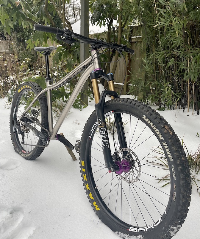 2016 Titus Fireline Evo 27.5+ AM Titanium Hardtail - Medium For Sale