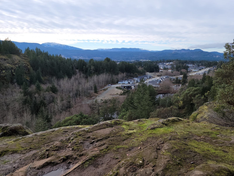 Upper Rutherford Ridge Mountain Biking Trail - Nanaimo