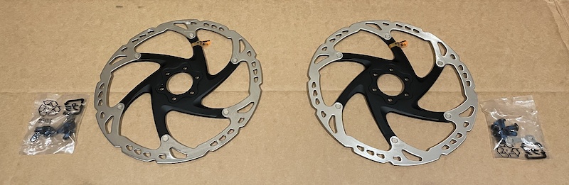 Shimano SLX ZEE RT76 6-bolt disc brake rotors 203 NEW For Sale