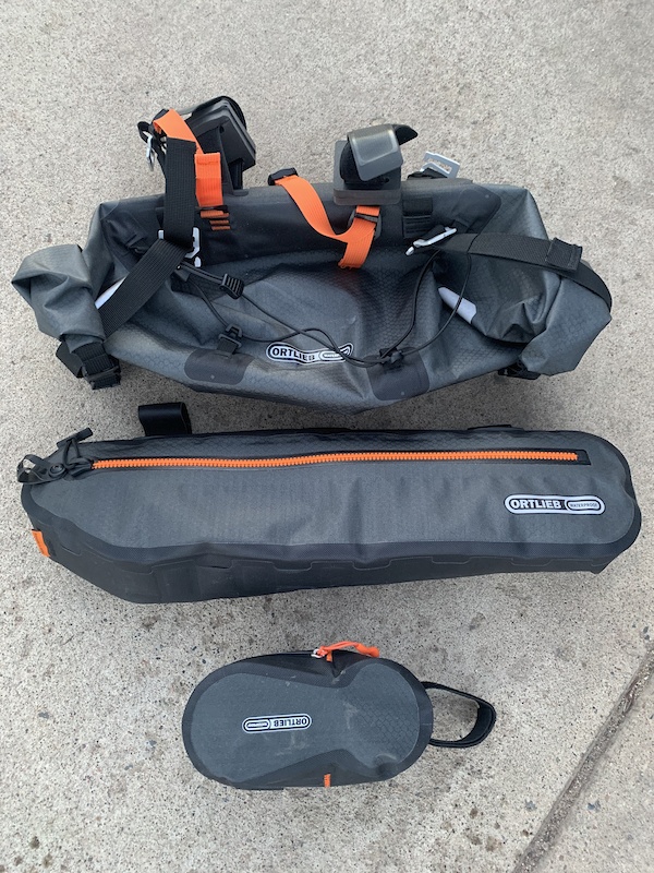 2019 Ortlieb bikepacking bag set For Sale