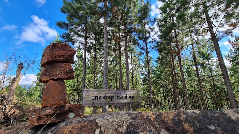 Drip Drop Tear Drop Mountain Biking Trail - Sabie