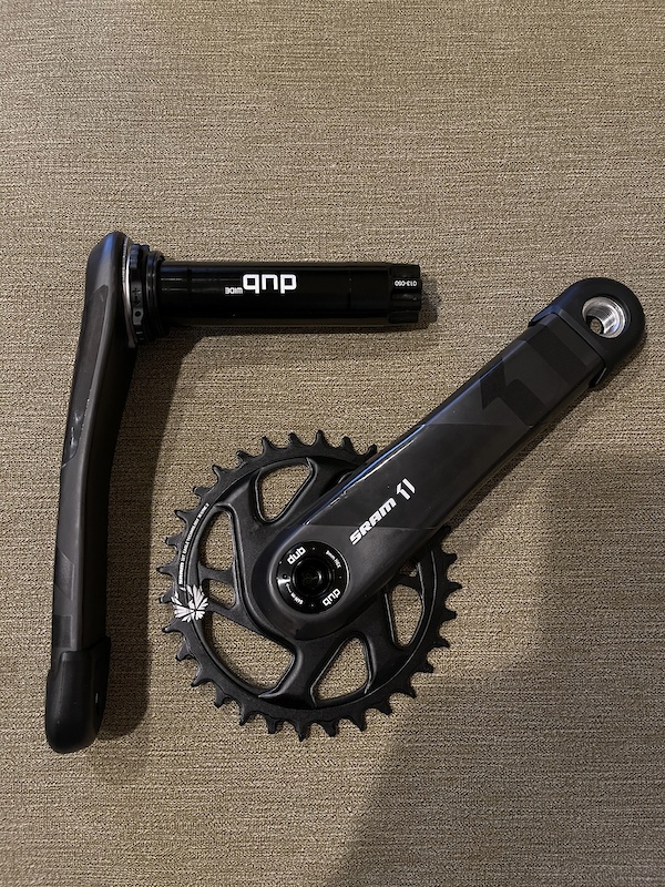 2021 Sram X1 Carbon Crankset dub wide 170mm For Sale