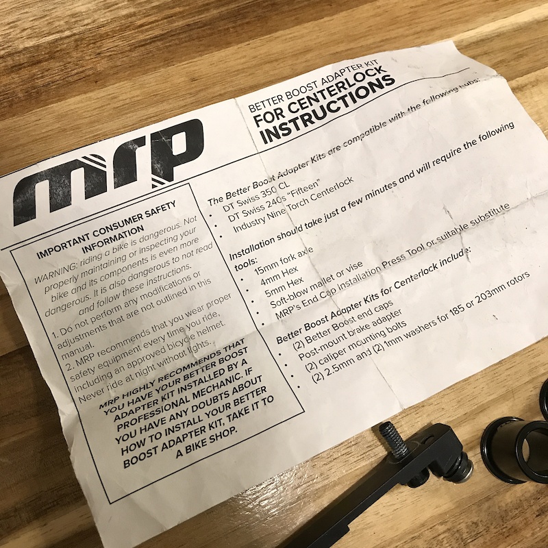 2020 MRP Better Boost kit For Sale