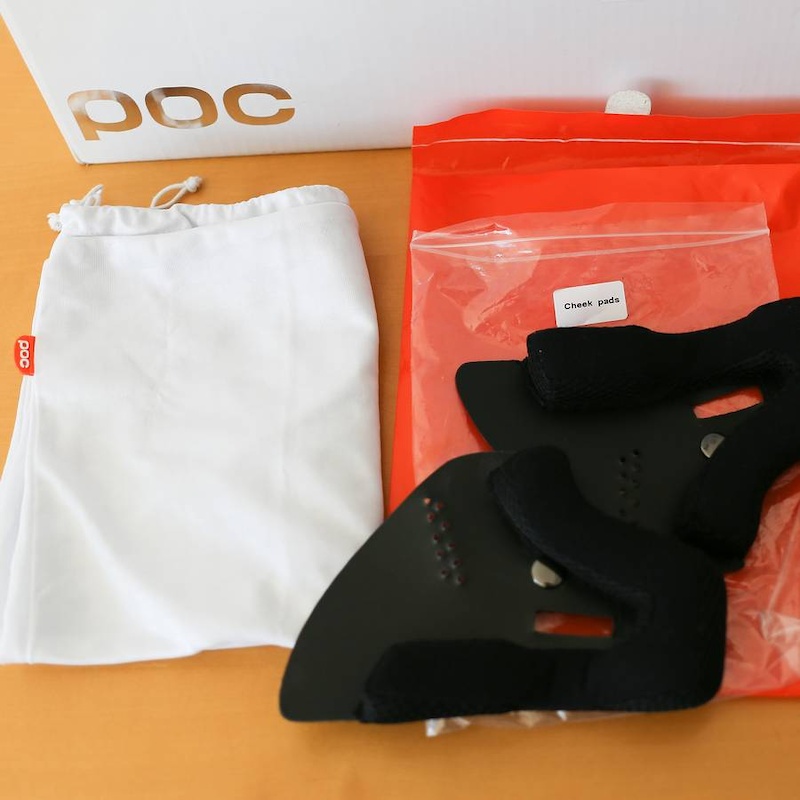 Helmet CHEEK PADS for POC Cortex DH full face helmet For Sale