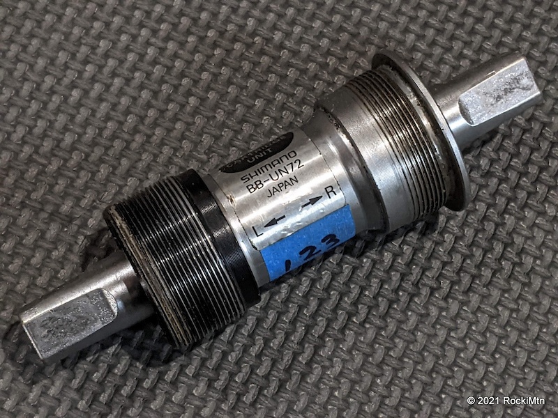 Various Shimano Square Taper sealed cartridge BBs For Sale