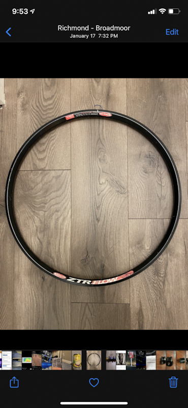 26” Stans flow Ex mk1 rim. For Sale