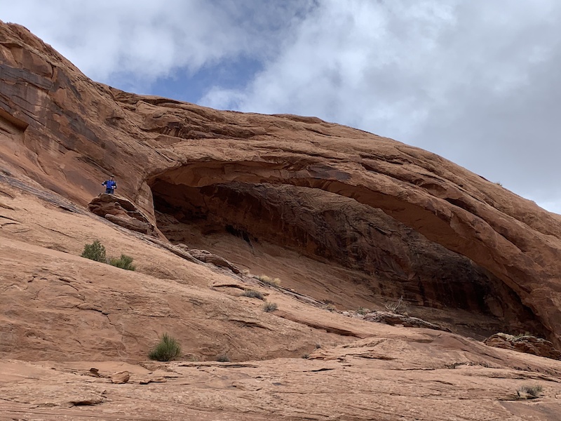 Longbow Arch Hiking Trail - Amasa Back, Moab, Utah