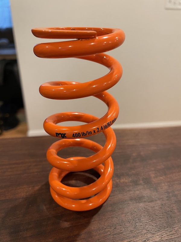 2019 FOX SLS Spring 400 lbs x 2.4" / 61mm Stroke, Orange For Sale