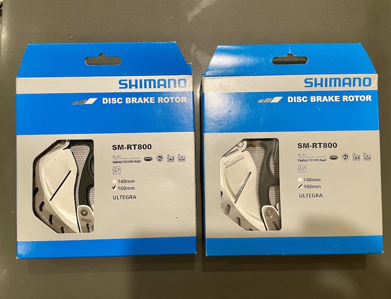 2021 Shimano Ultegra SM-RT800 Centerlock Rotors 160mm New For Sale