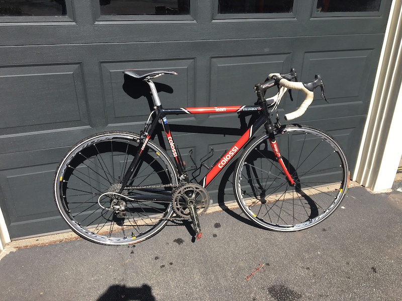 2008 Colossi Steel Retro Race Bike 56cm For Sale