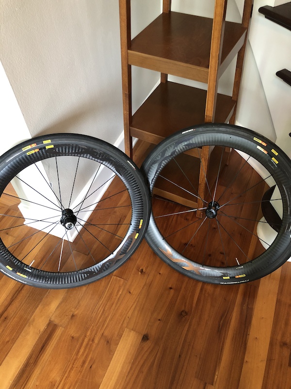 2016 Mavic CXR full carbon aero wheelset For Sale