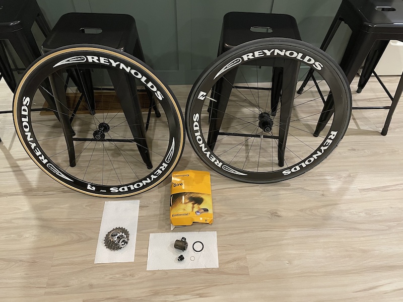 Reynolds Assault/t Carbon Tubular Wheelset For Sale