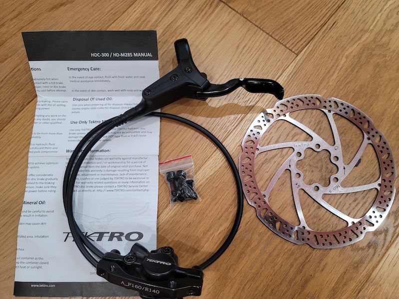 Tektro HD-M286 Hydraulic Disc Brake System Front For Sale
