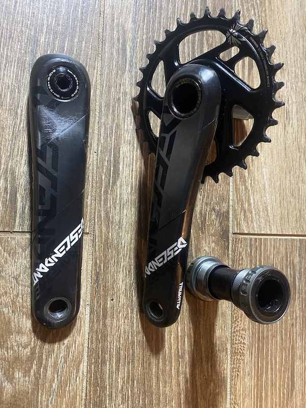 Carbon Truvativ Descendant Cranks 175mm Boost GXP BB For Sale