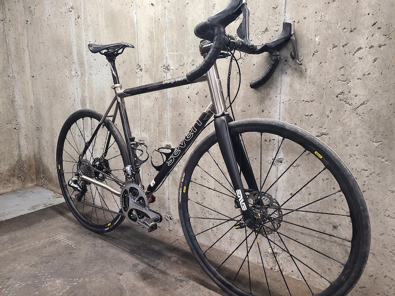 2015 Seven Evergreen Pro 56.5cm Carb/Ti -- $19k Build For Sale