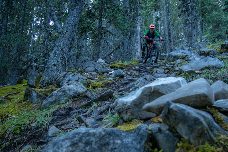 Shhhhht! Mountain Biking Trail - Bragg Creek, Alberta