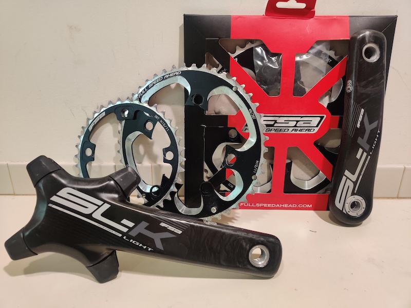 FSA SL-K Light carbon crankset 170mm BB30 For Sale