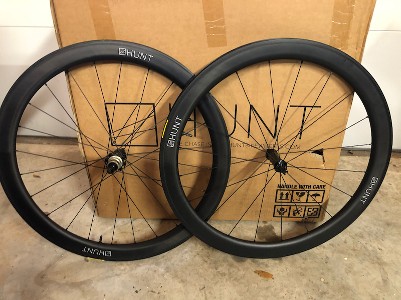 2019 Hunt 50 Carbon Wide Aero Wheelset For Sale