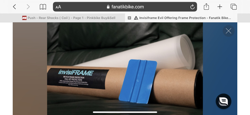2021 Invisiframe Frame Protection Kit, Evil Offering, Med For Sale