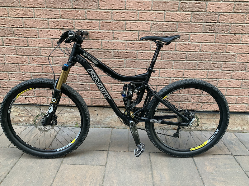 2010 Pivot Firebird 170mm front/rear Suspension MTB Trail For Sale