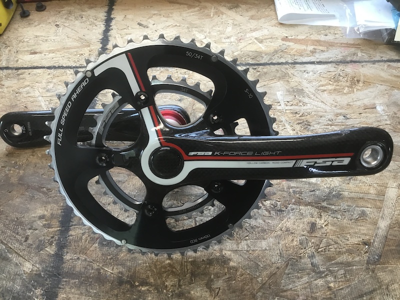 FSA K-FORCE Light 172.5, 50/34, MegaEXO BB For Sale