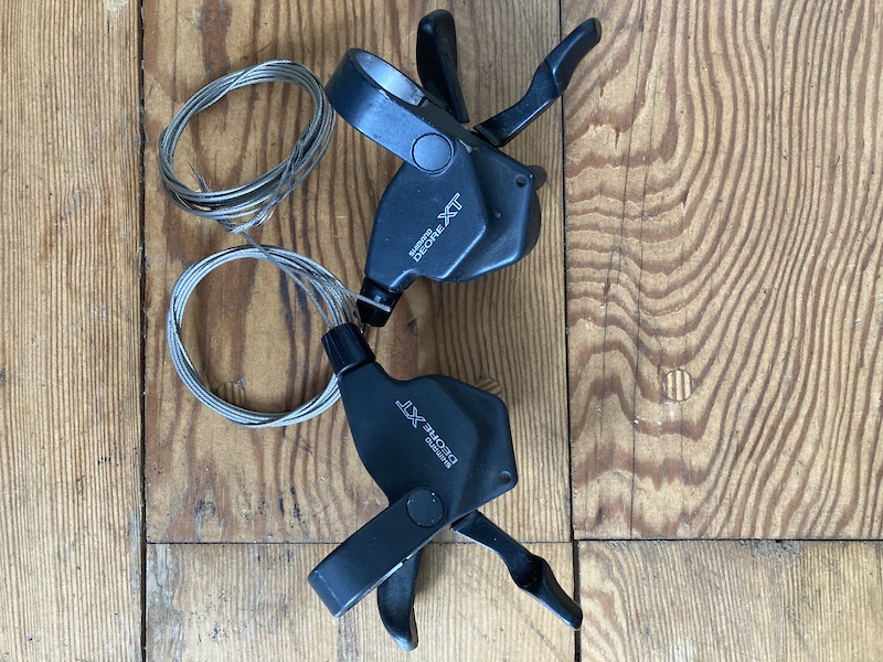 Shimano xt 8 speed shifter set For Sale