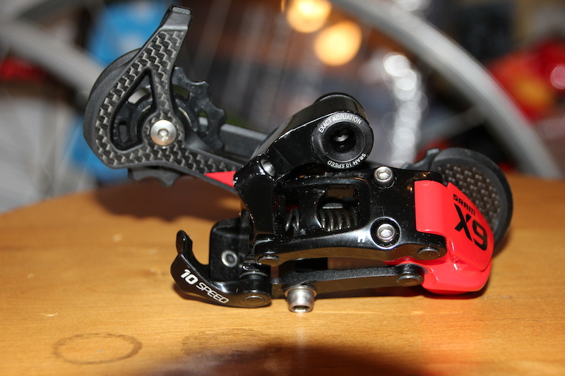 NOS SRAM X9 Carbon 10speed Rear Derailleur For Sale