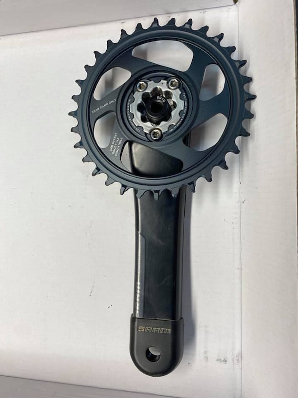 2020 SRAM XX1 Eagle DUB SL AXS Crankset 175mm For Sale