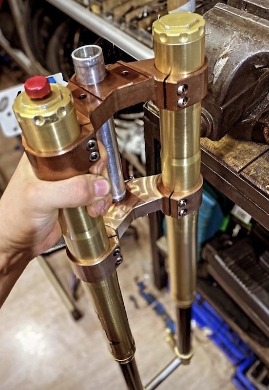 Wanted Stratos s8 fork parts/complete For Sale