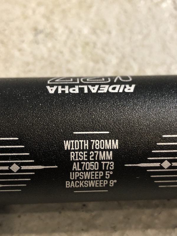 2020 Ride Alpha Handlebar - new For Sale