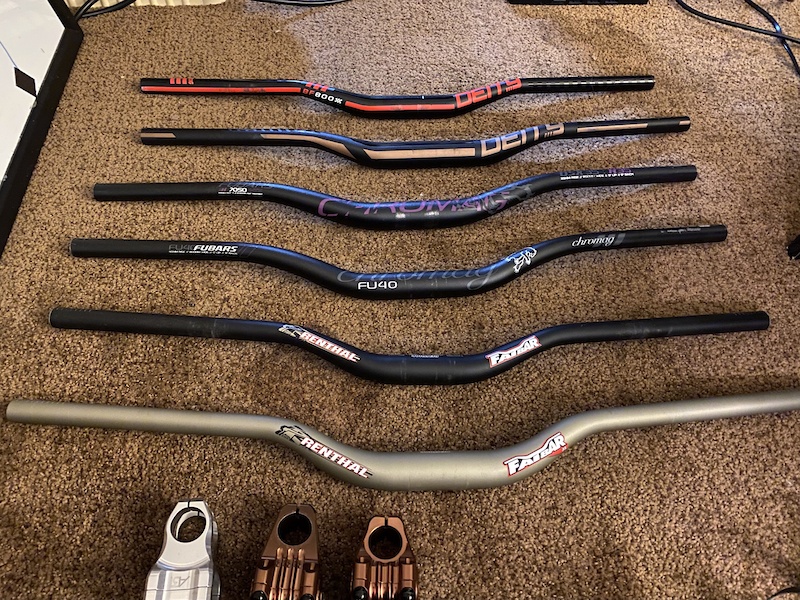 Deity, Renthal, Chromag, Bars for Sale! Look at pics! For Sale