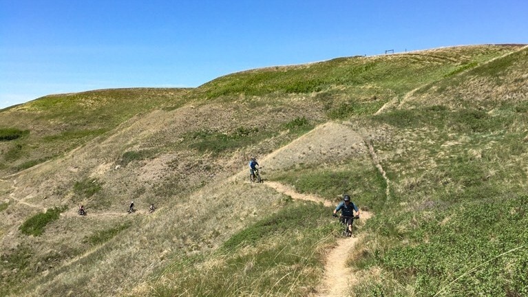 Harder Not Faster Mountain Biking Trail - Langdon, AB