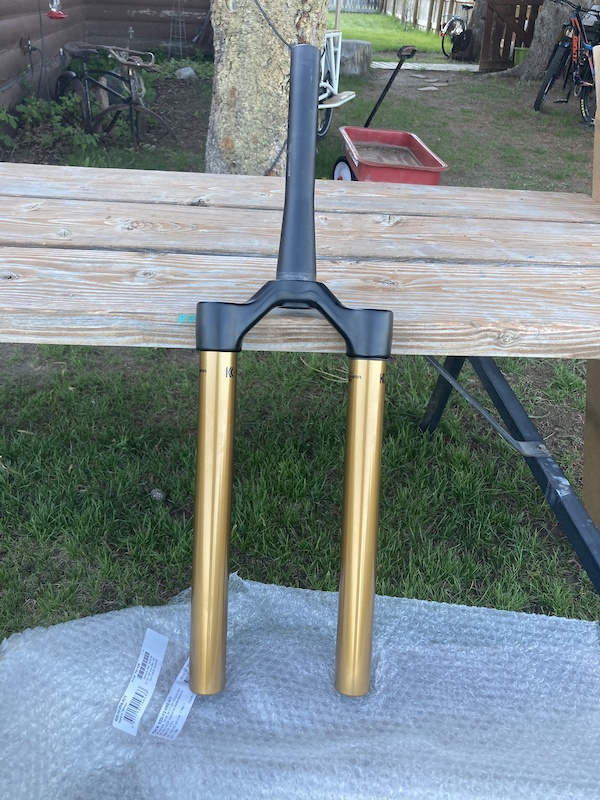 2020 FOX 36 CSU Kashima/matte black 51mm rake For Sale