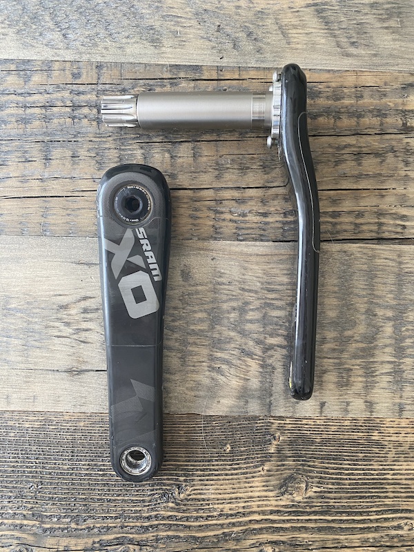 Sram XO Carbon Cranks 175mm For Sale