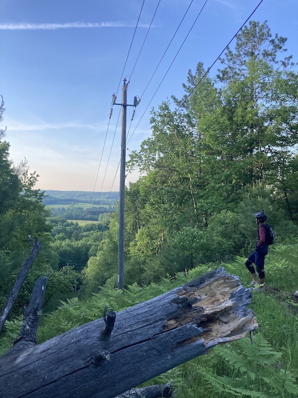 On the Rocks Mountain Biking Trail - Norway, Michigan