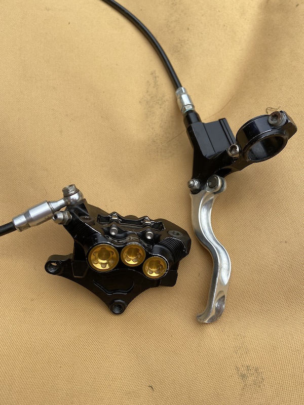 Hope Mono 6 TI Brakeset + Discs For Sale